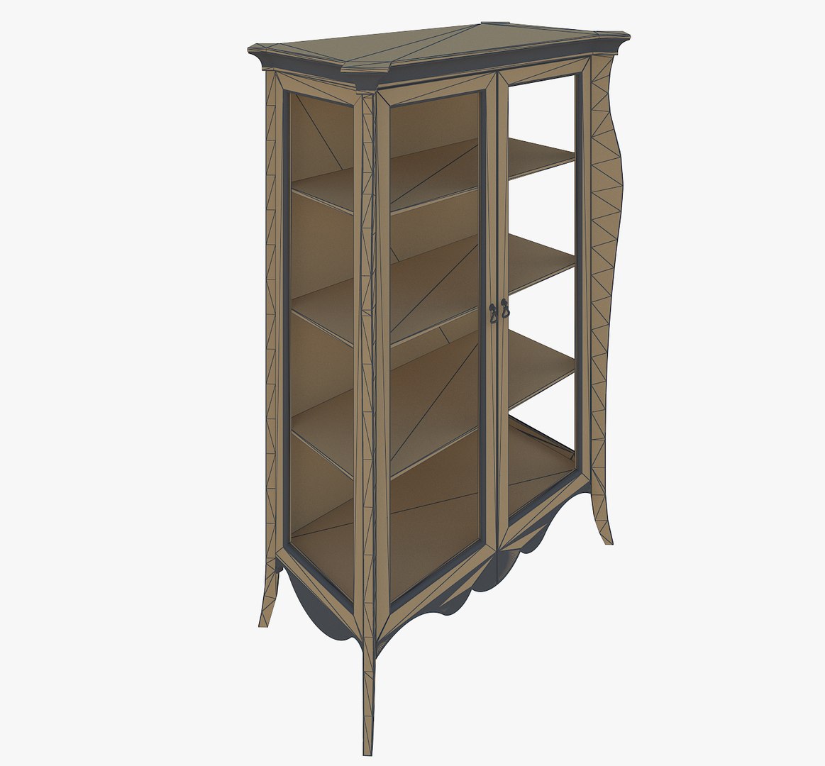 3D Classic Showcase Model - TurboSquid 1303987