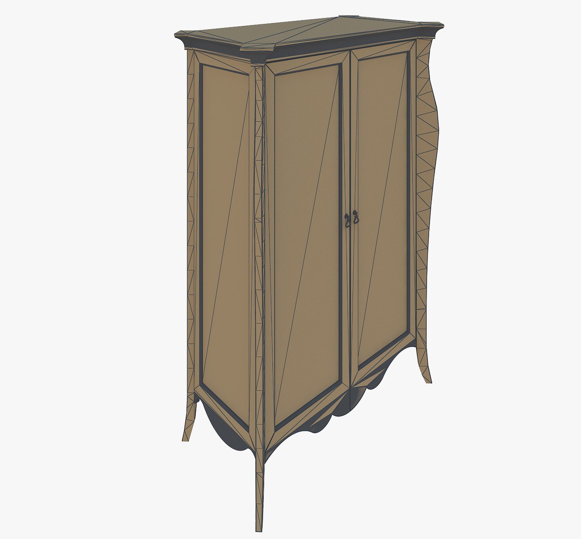 3D Classic Showcase Model - TurboSquid 1303987