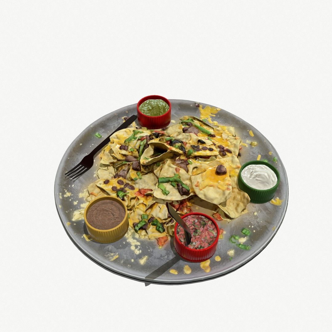 Nachos Real Pbr 3D Model - TurboSquid 1357414