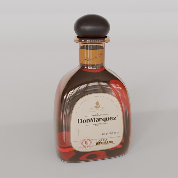 modelo 3d Botella de tequila 01 - TurboSquid 2179359