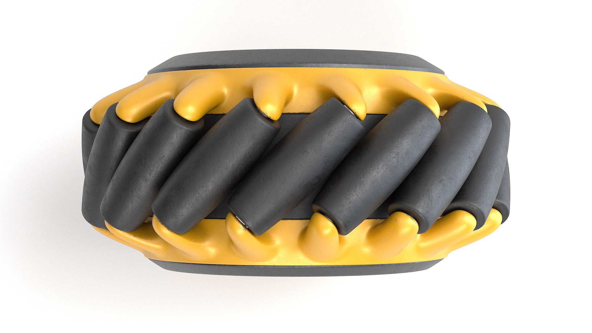 3D Mecanum Wheels - Version 01 - TurboSquid 2130025