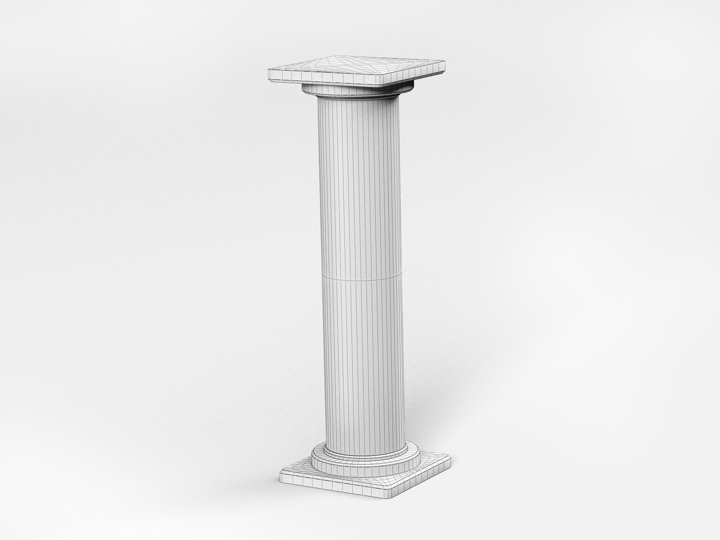 Antique Column 3D Model - TurboSquid 2361182