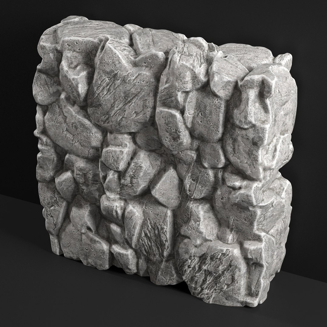 3D rock slab stone - TurboSquid 1514375