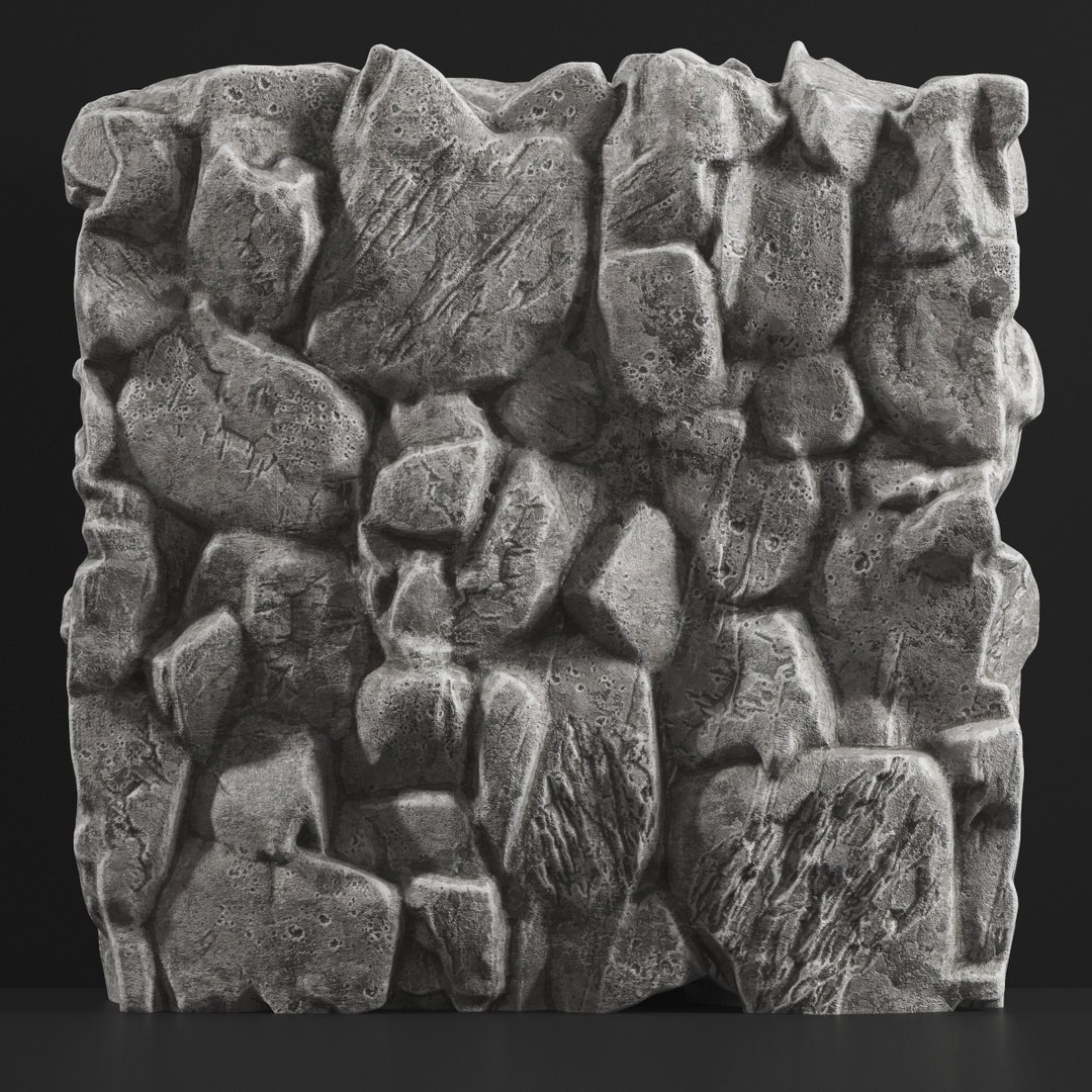 3D rock slab stone - TurboSquid 1514375