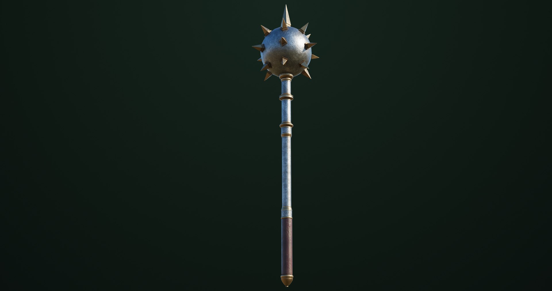 Old Medieval Mace All PBR Unity UE Textures Included 3D - TurboSquid ...