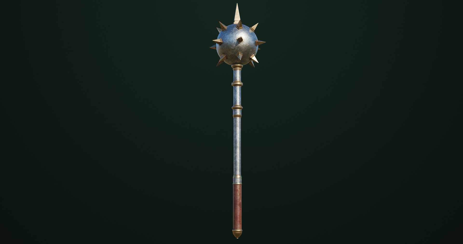 Old Medieval Mace All PBR Unity UE Textures Included 3D - TurboSquid ...