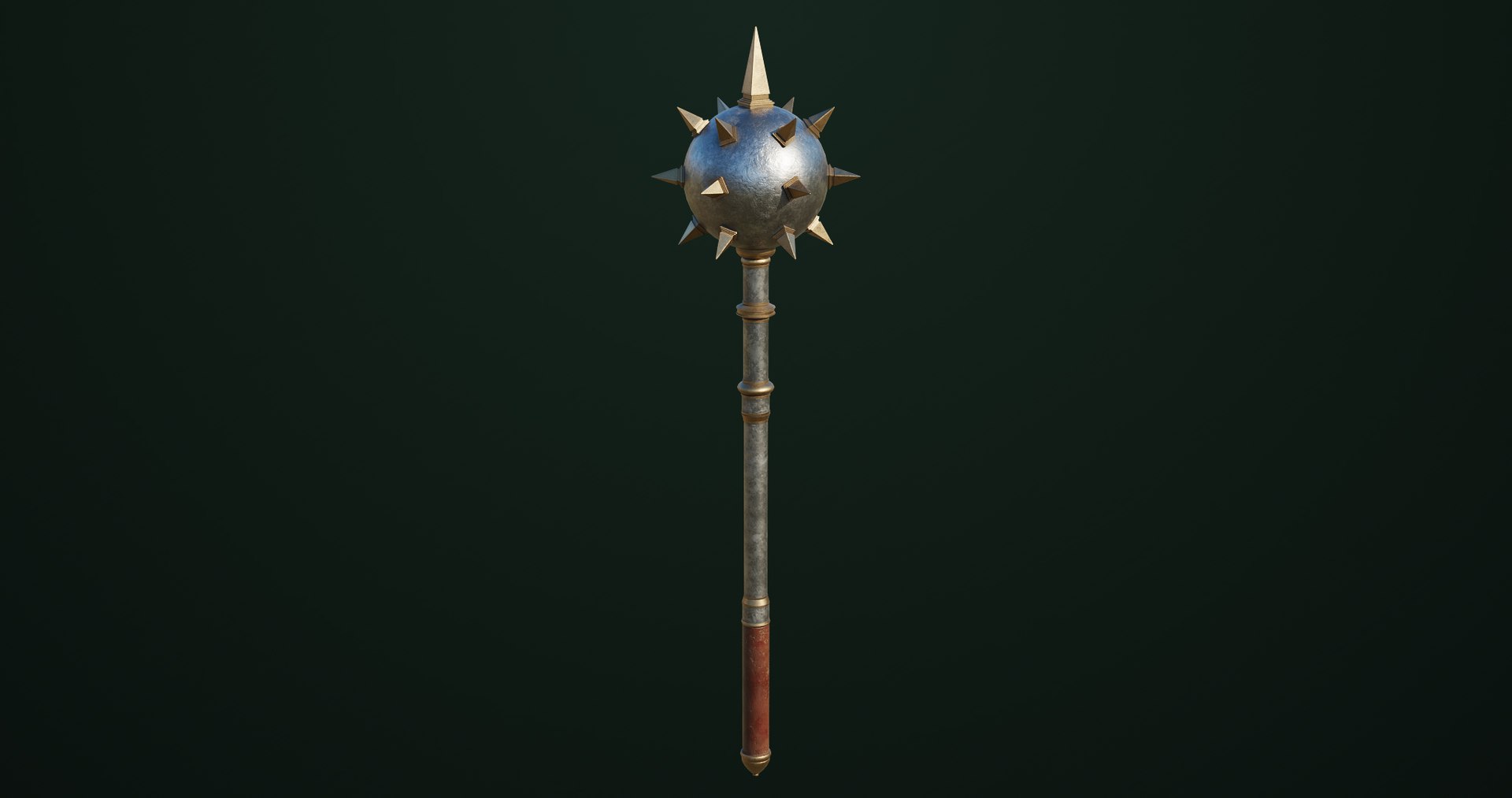 Old Medieval Mace All PBR Unity UE Textures Included 3D - TurboSquid ...