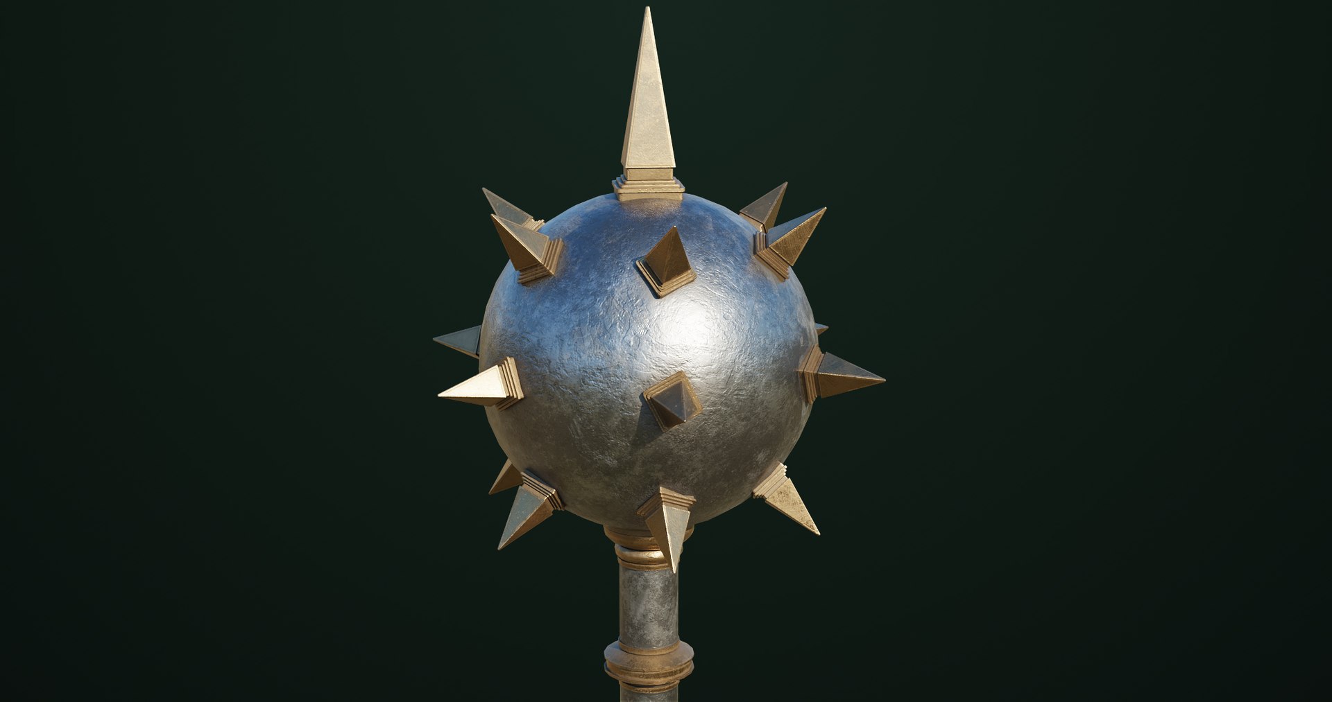 Old Medieval Mace All PBR Unity UE Textures Included 3D - TurboSquid ...