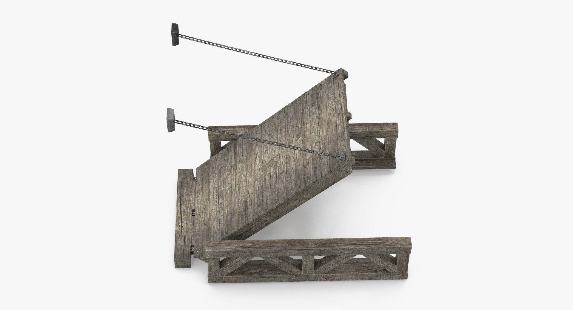 Drawbridge 02 - 3d Model