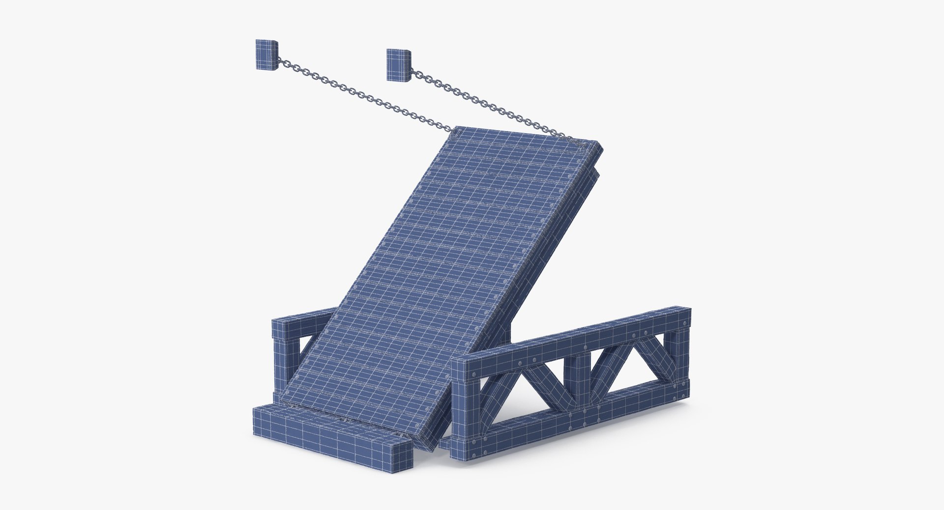 Drawbridge 02 - 3d Model