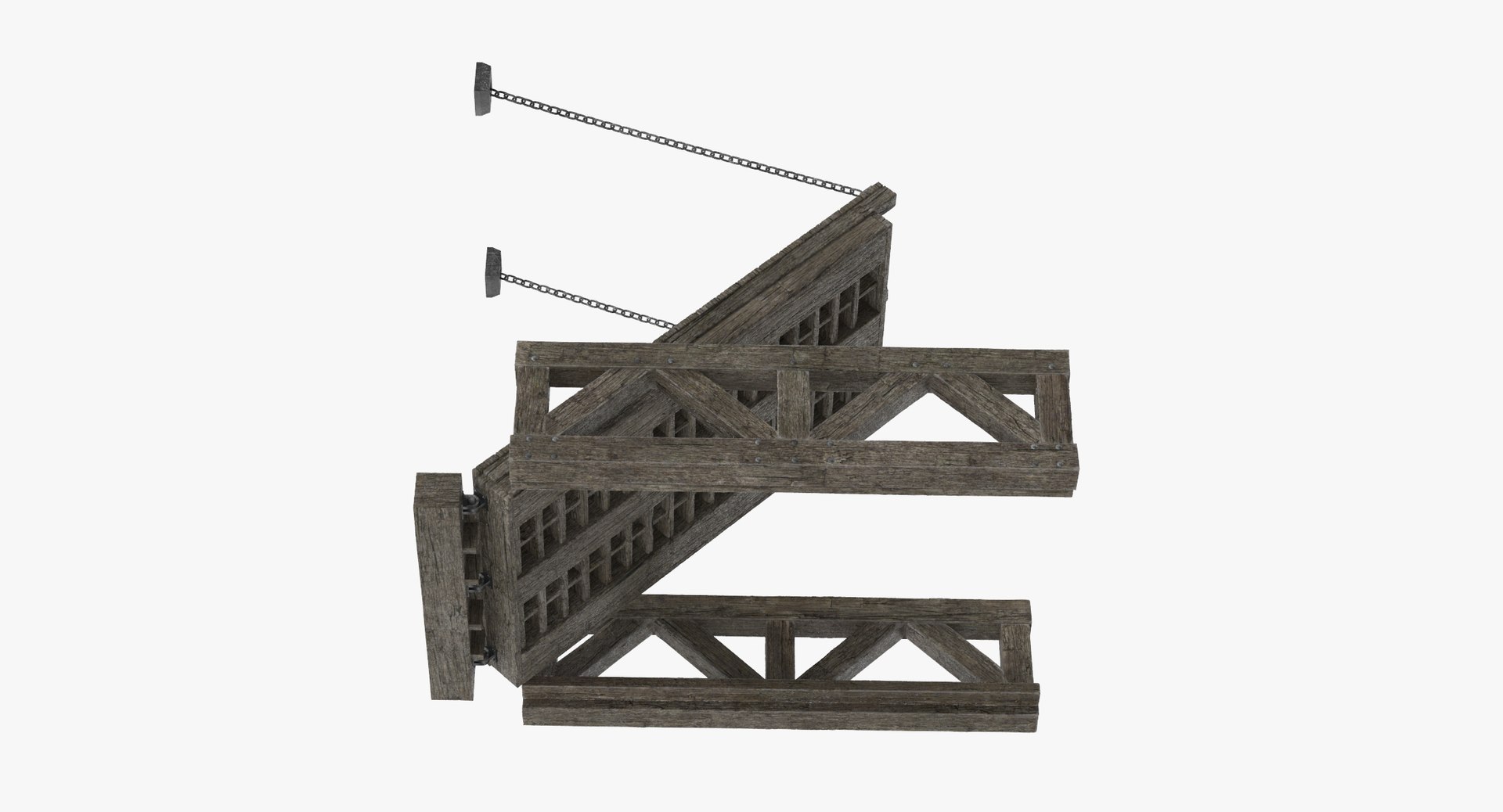 Drawbridge 02 - 3d Model