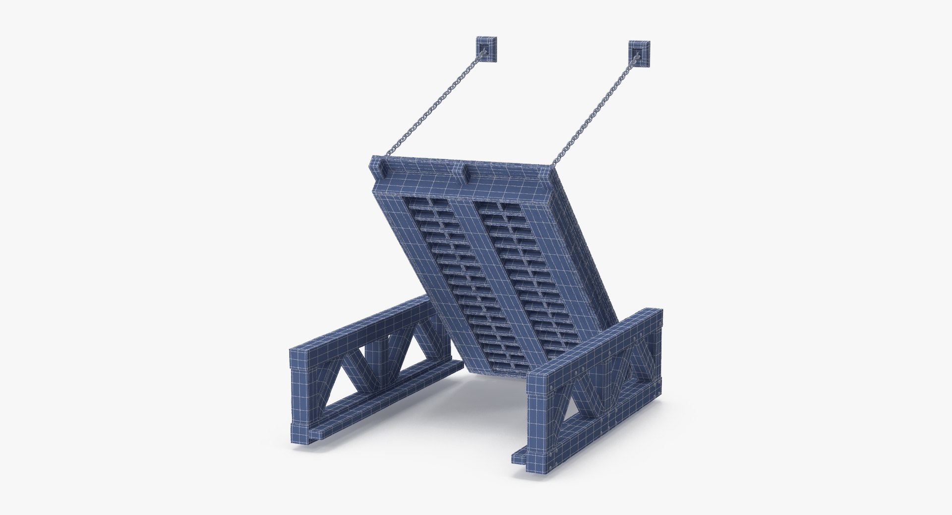 Drawbridge 02 - 3d Model