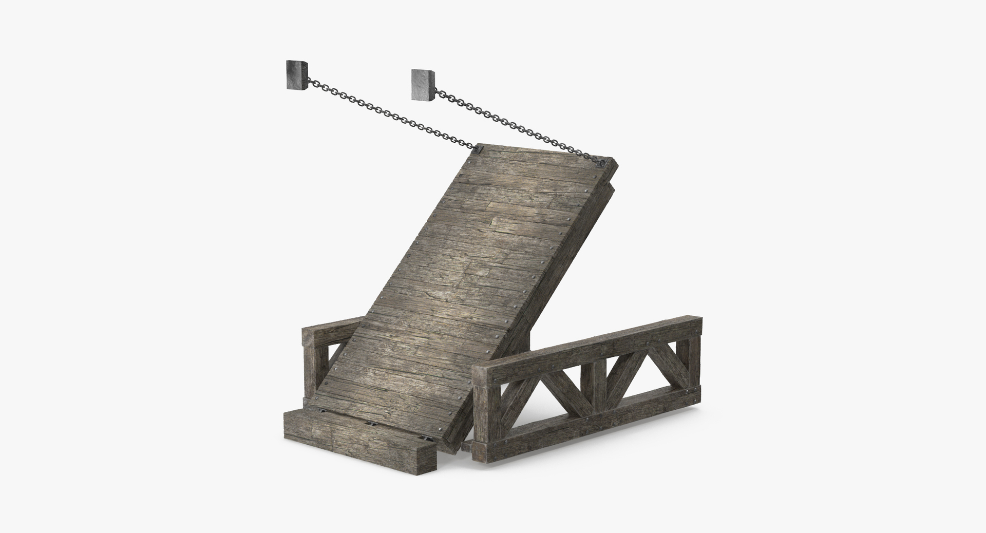 Drawbridge 02 - 3d Model