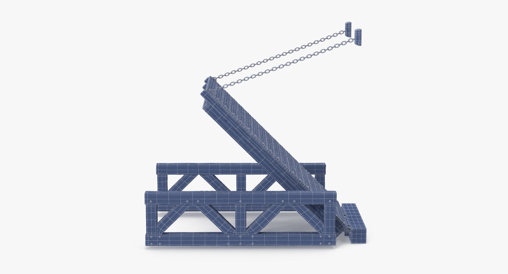 Drawbridge 02 - 3d Model