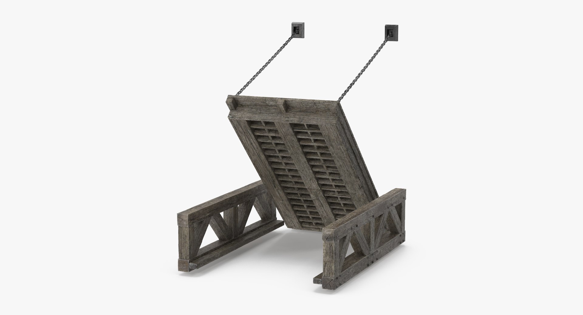 Drawbridge 02 - 3d Model