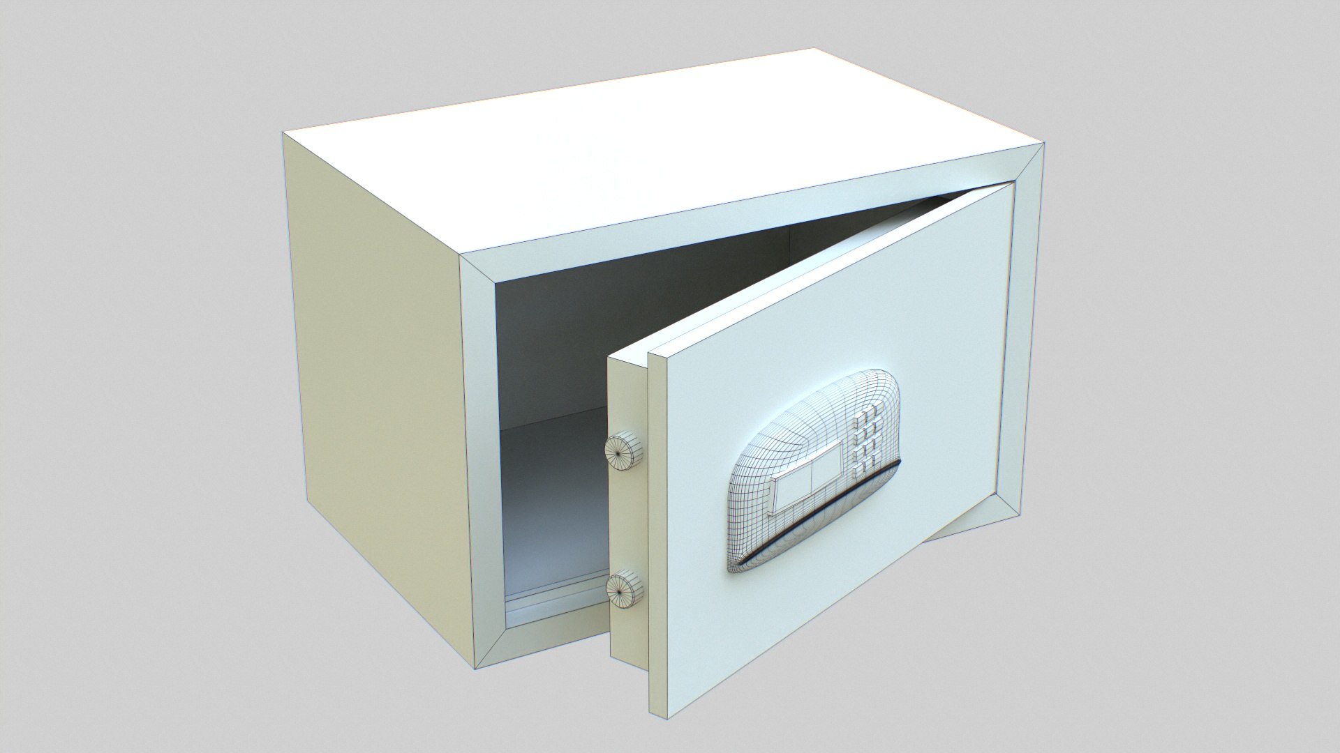 Safety Locker 3D Model - TurboSquid 2072905