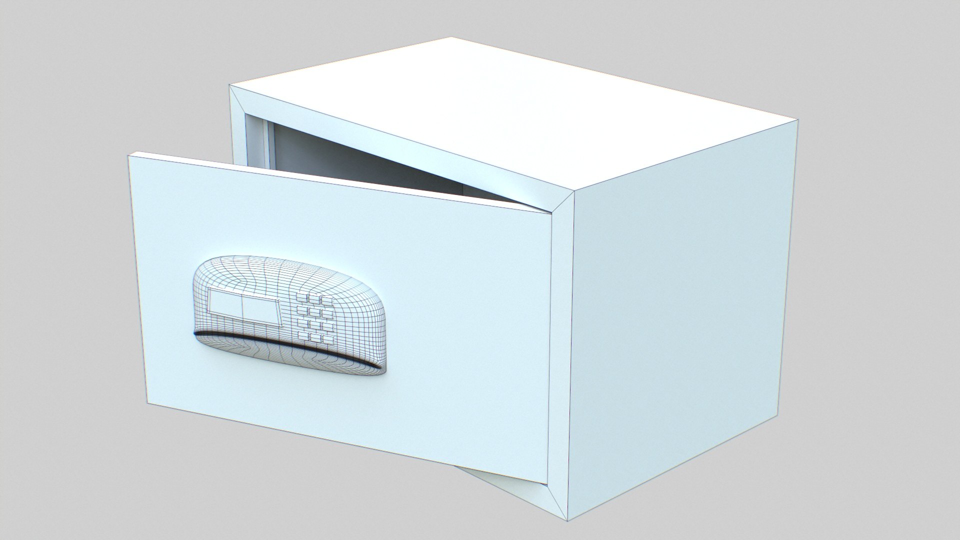 Safety Locker 3D Model - TurboSquid 2072905