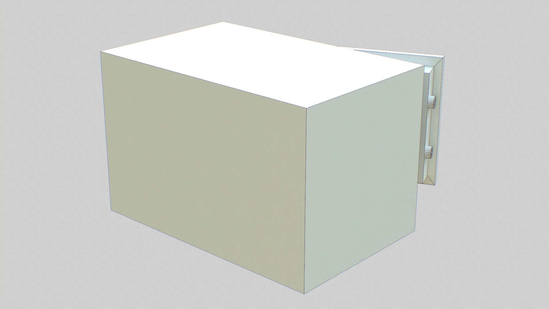 Safety Locker 3D Model - TurboSquid 2072905