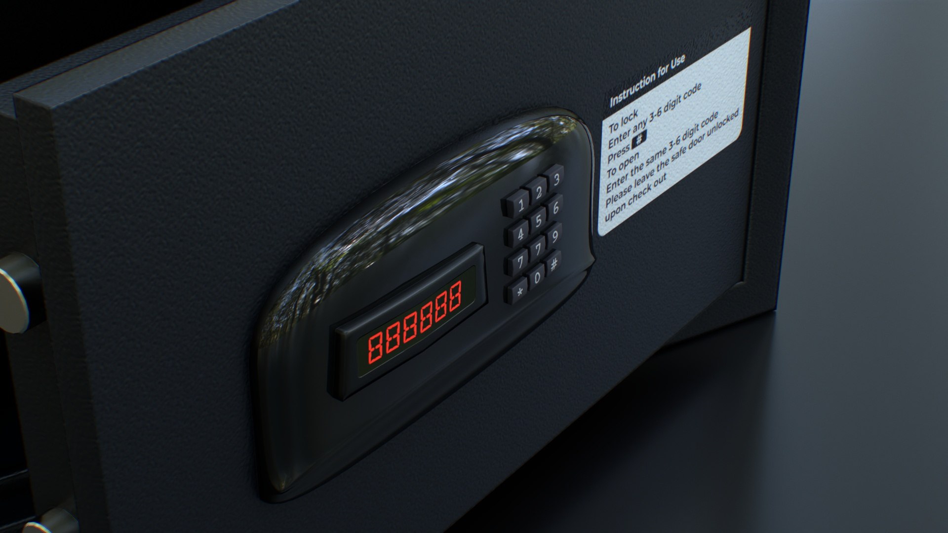 Safety Locker 3D Model - TurboSquid 2072905