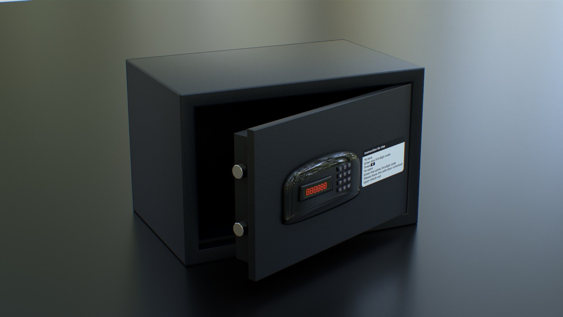 Safety Locker 3D Model - TurboSquid 2072905