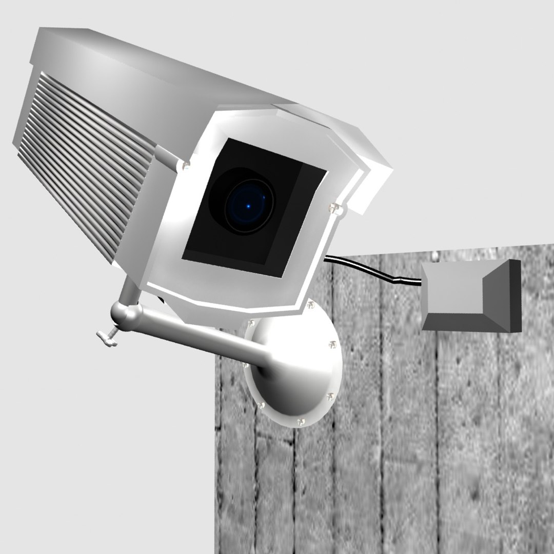 3D Cctv Camera - TurboSquid 1586923