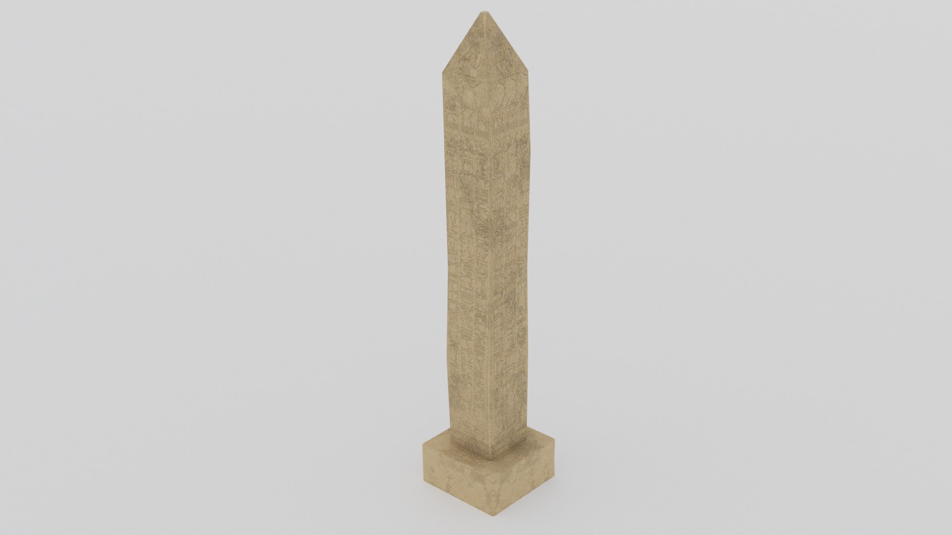 3D Obelisk - TurboSquid 1810683