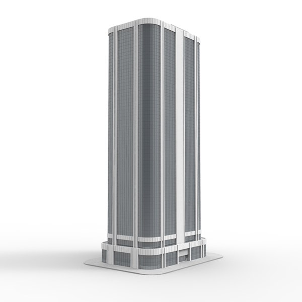 building skyscrapers 3d model