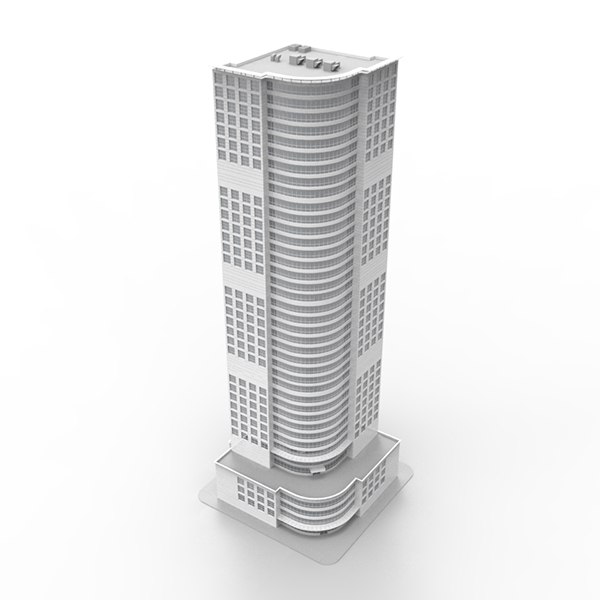 building skyscrapers 3d model