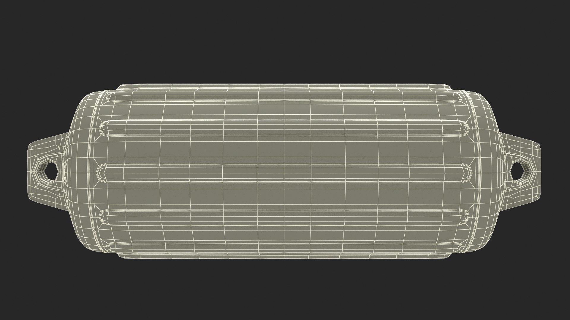 3D model Boat Fender Blue - TurboSquid 2092545