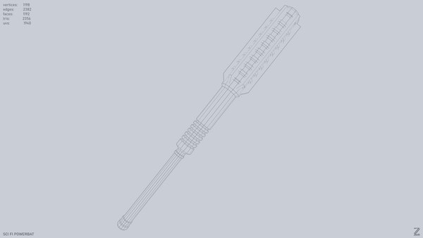 modelo 3d Powerbat de ciencia ficción - TurboSquid 2237310