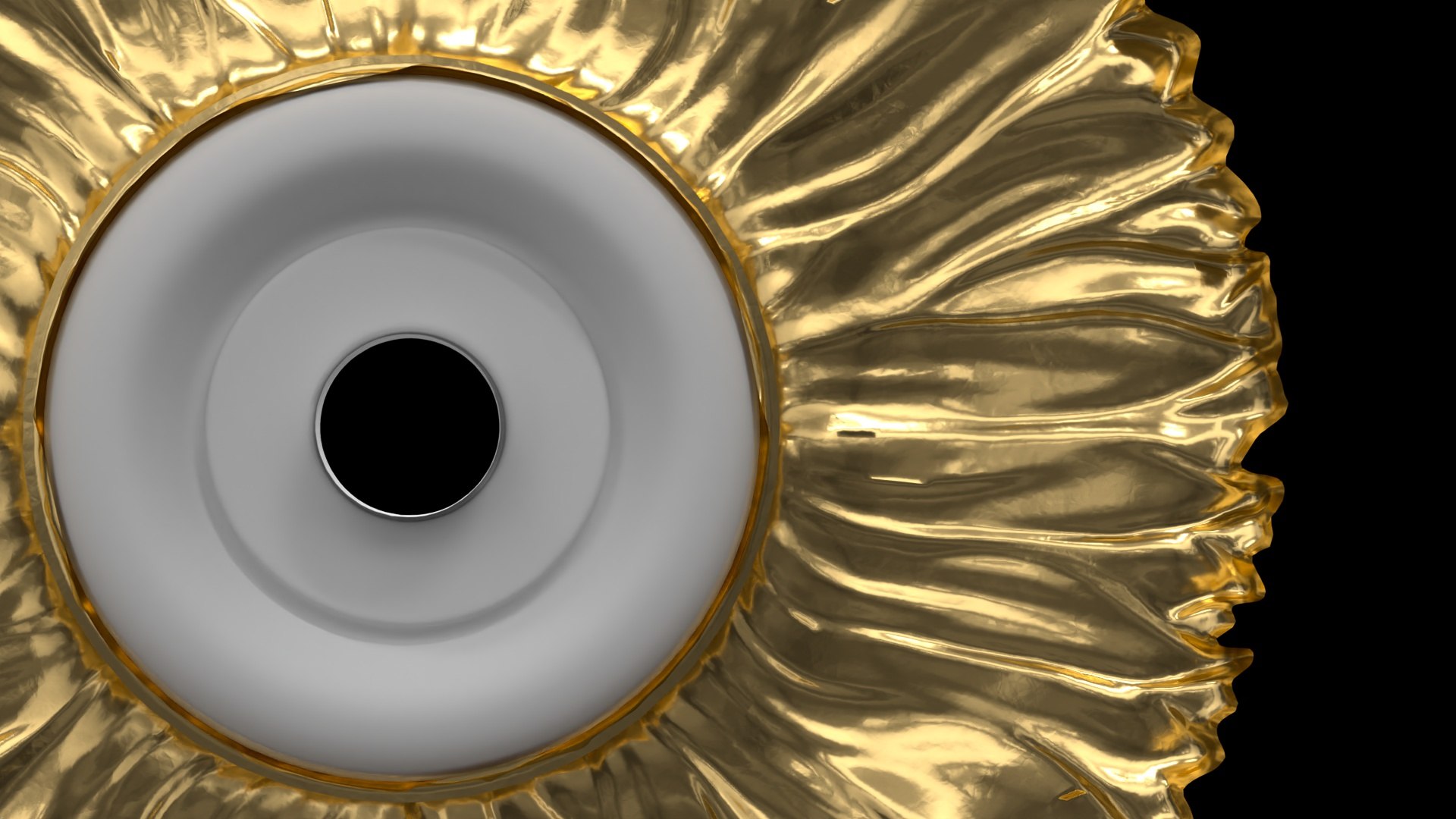 Ceiling Sockets Gypsum Plaster DR125 3D - TurboSquid 2031559