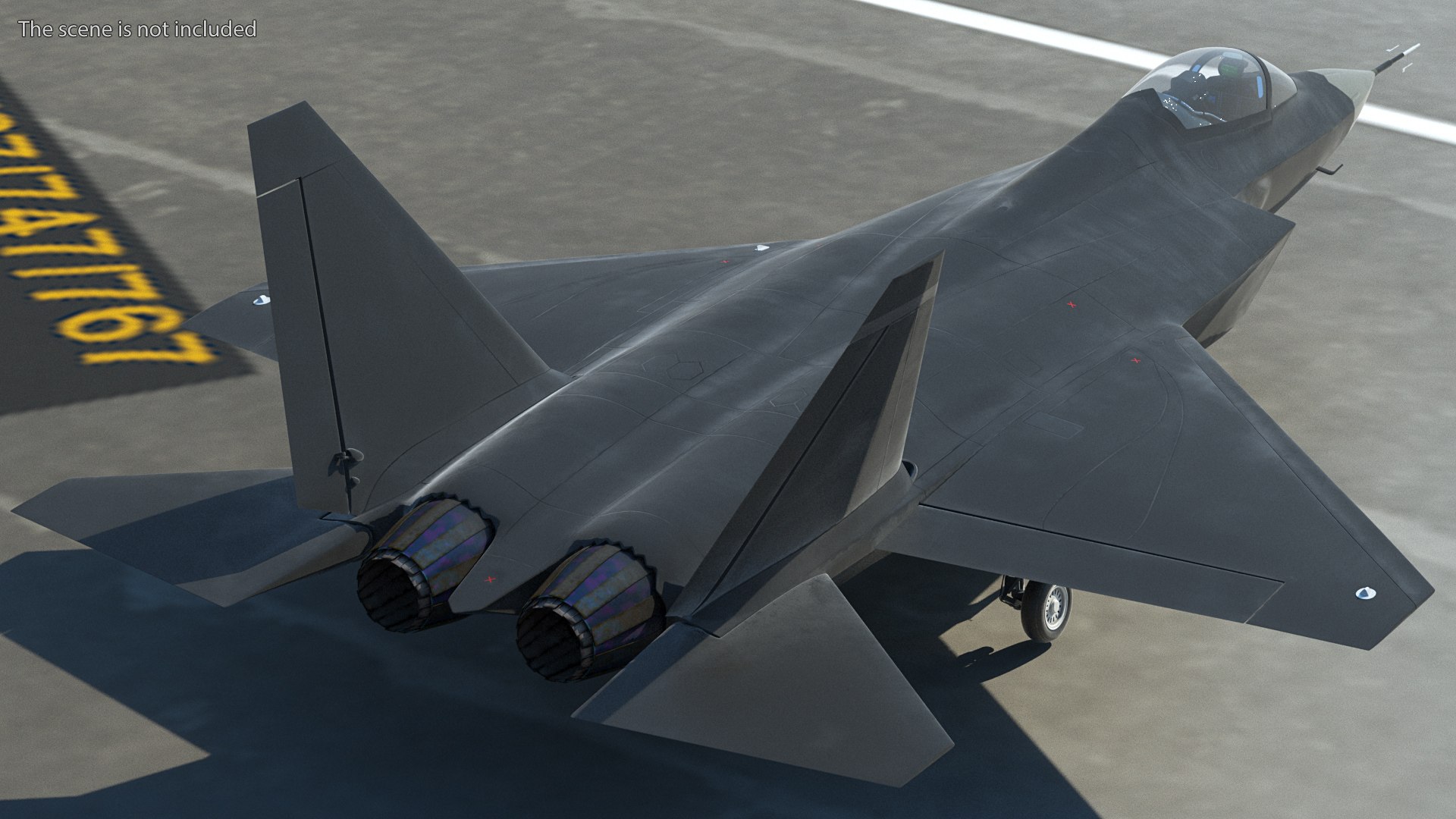 Multirole Jet Fighter Rigged 3D model - TurboSquid 1720736