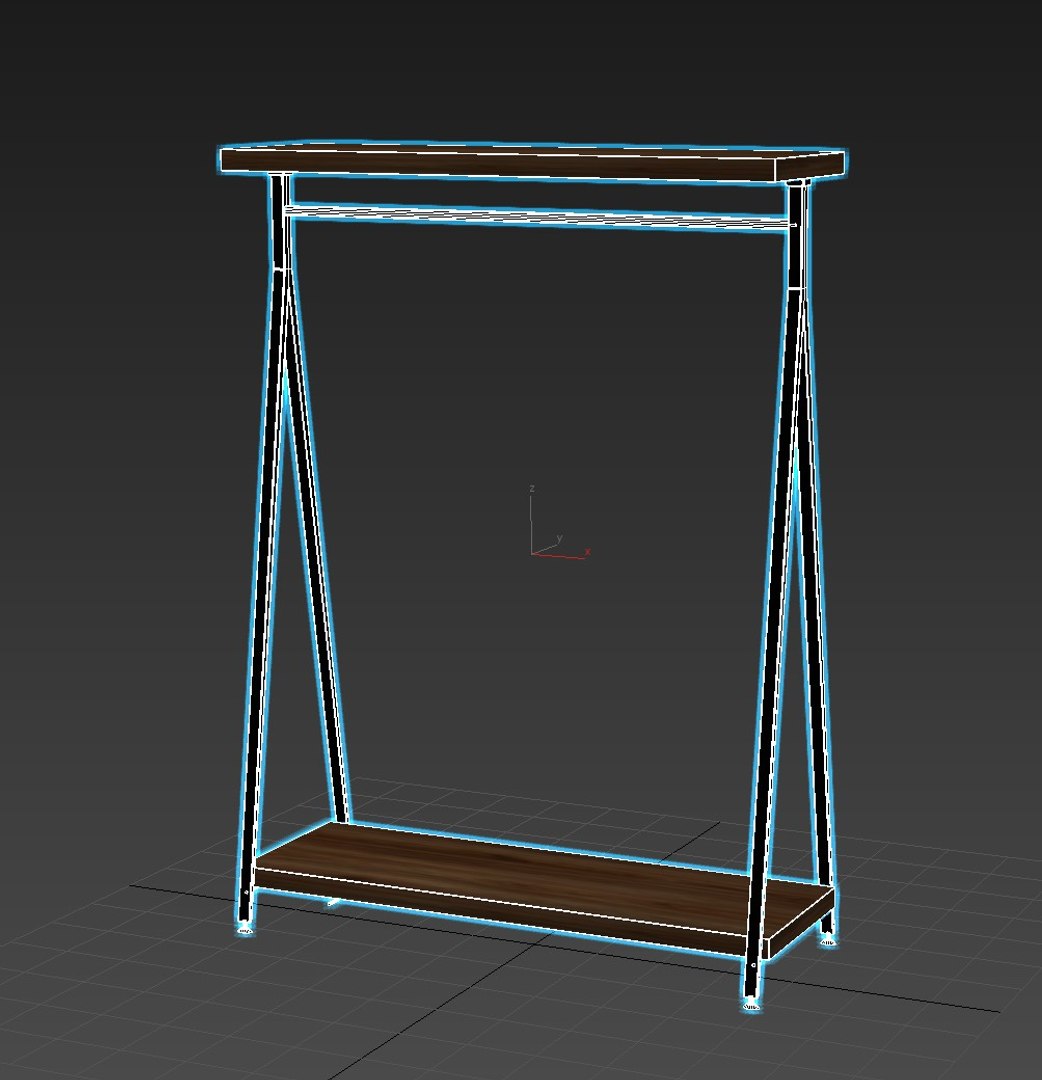 3D Store Stand Hanger - TurboSquid 1260974