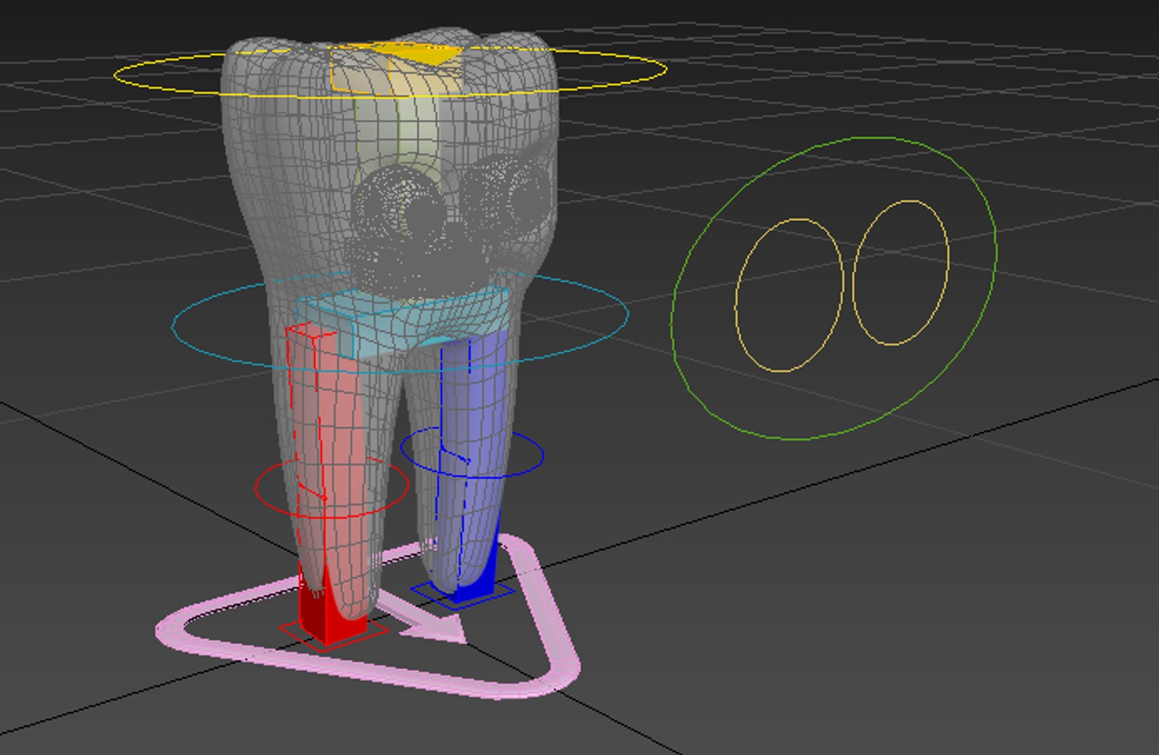 Toon Tooth Rigged With CatRIG 3D Model - TurboSquid 2357814