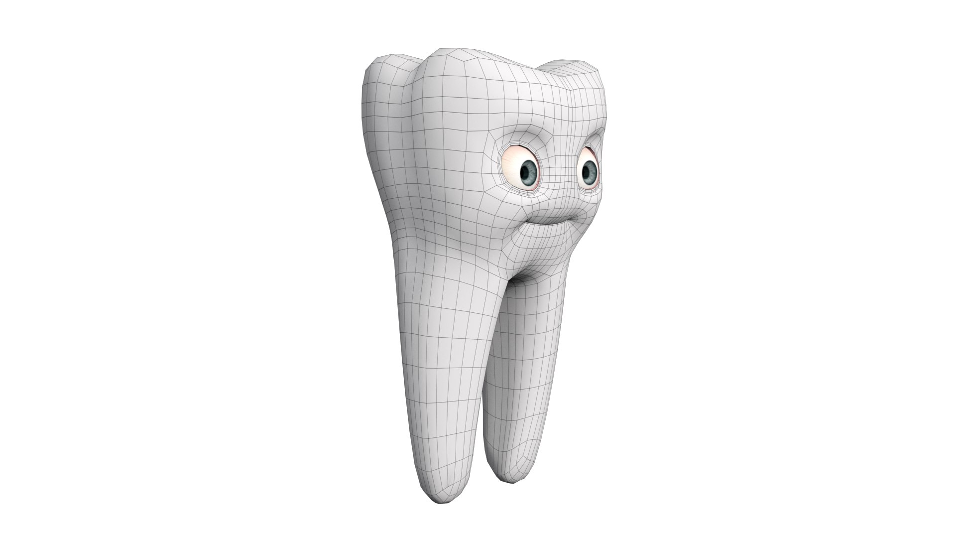 Toon Tooth Rigged With CatRIG 3D Model - TurboSquid 2357814