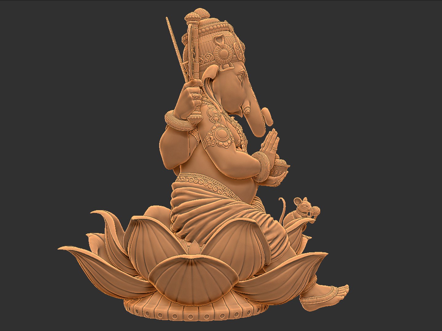 Ganesh Ganesha 3d Model