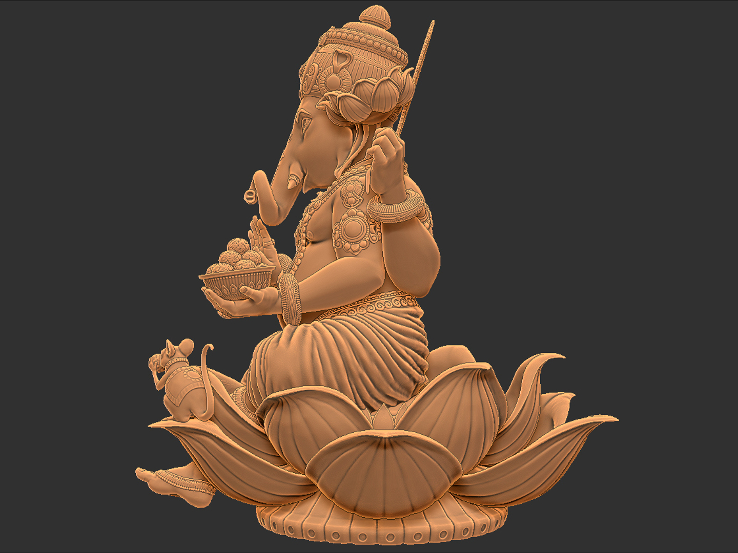 ganesh ganesha 3d model