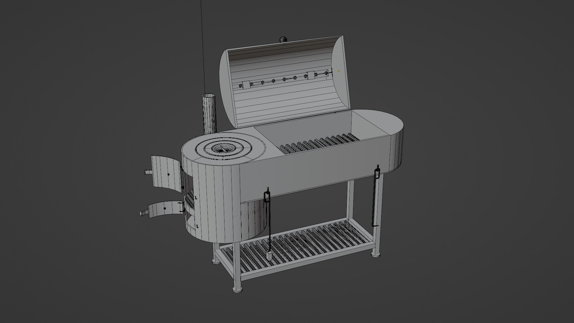 Barbecue Model - TurboSquid 1983766