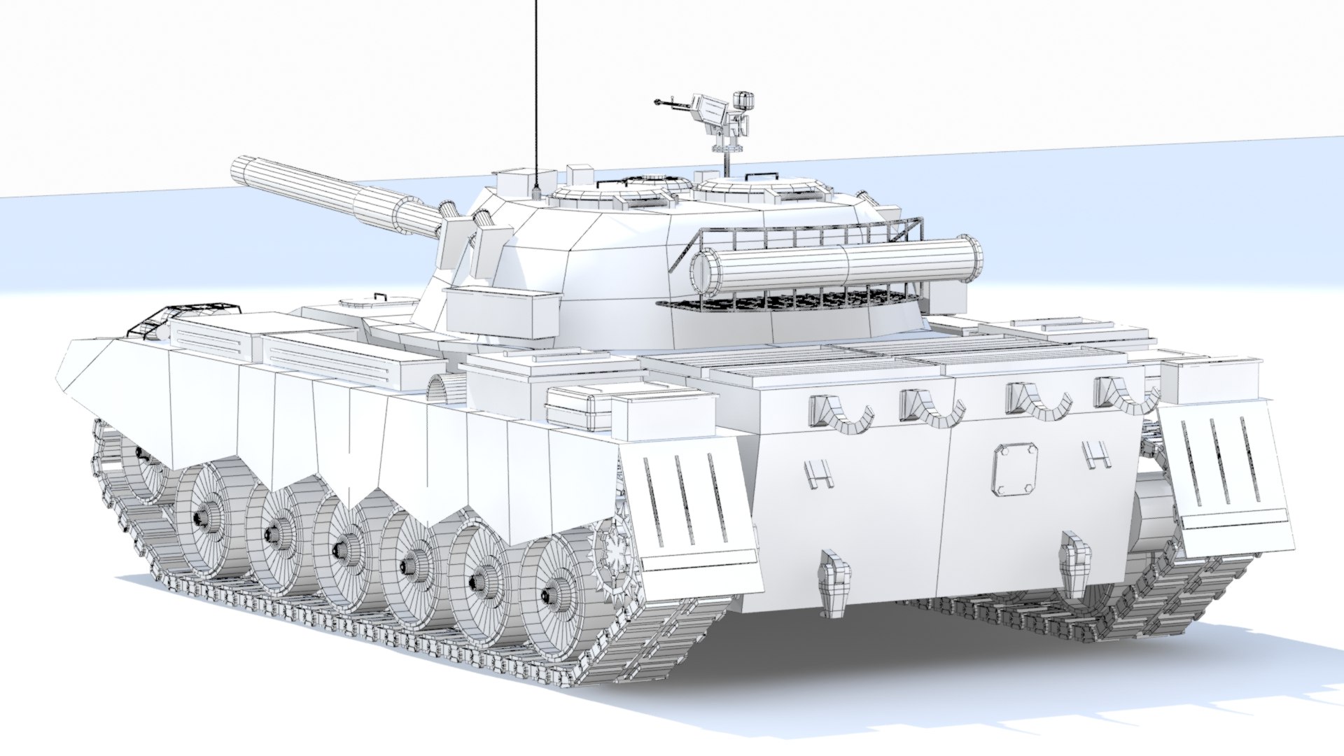 Chinese Type88 Main Battle Tank 3D Model - TurboSquid 2210858