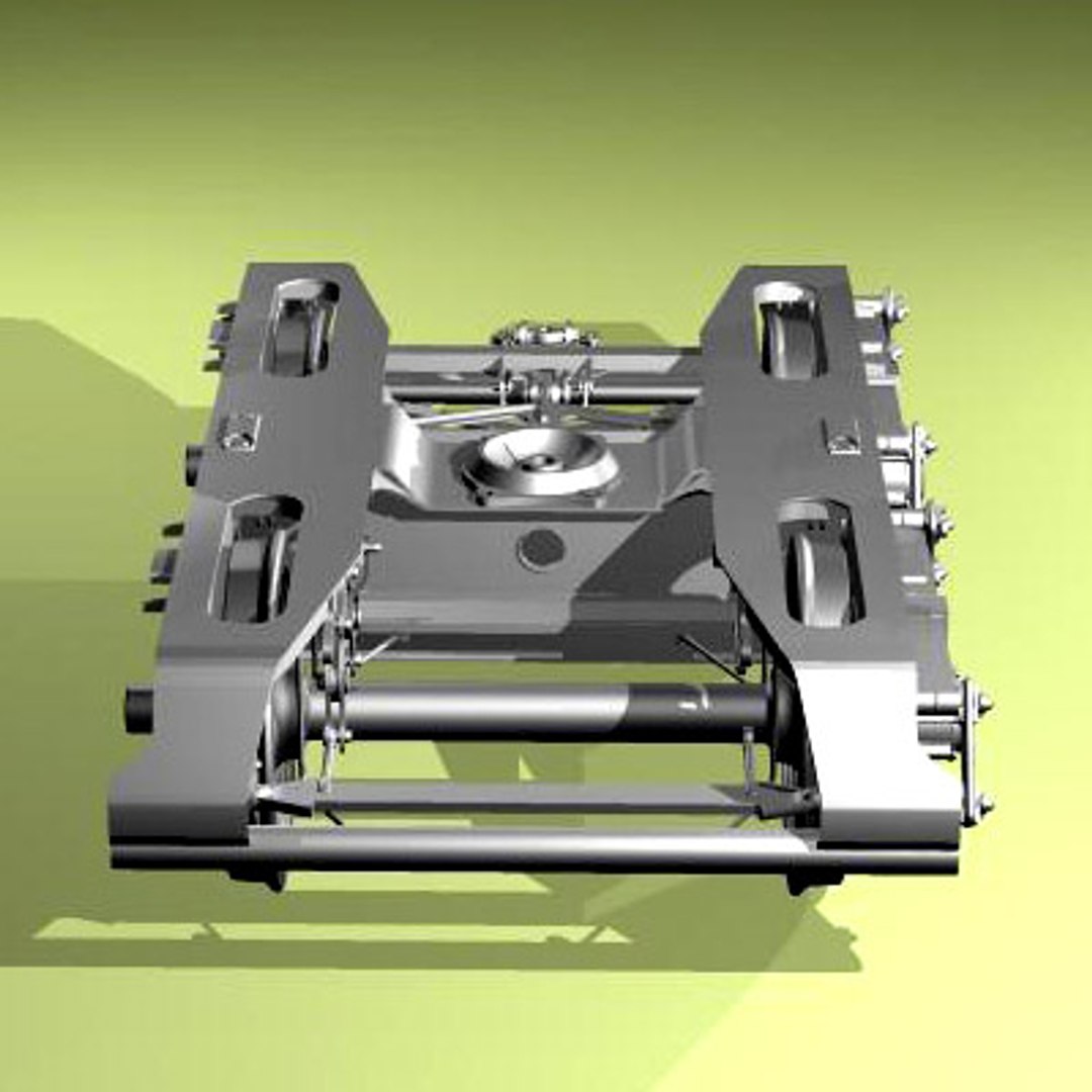 3d model bogie wagon