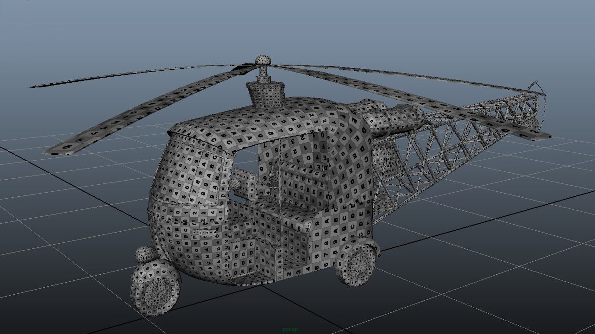 3D Auto Rickshaw Helicopter Model - TurboSquid 1436989