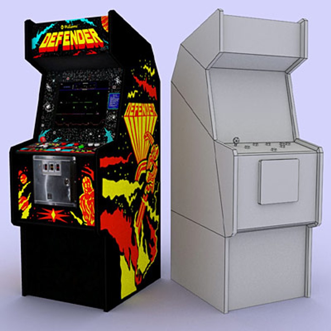- Classic Arcade Pack 3d Model