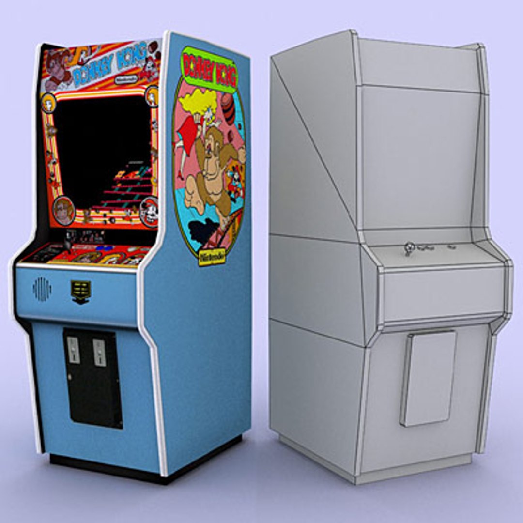 - Classic Arcade Pack 3d Model