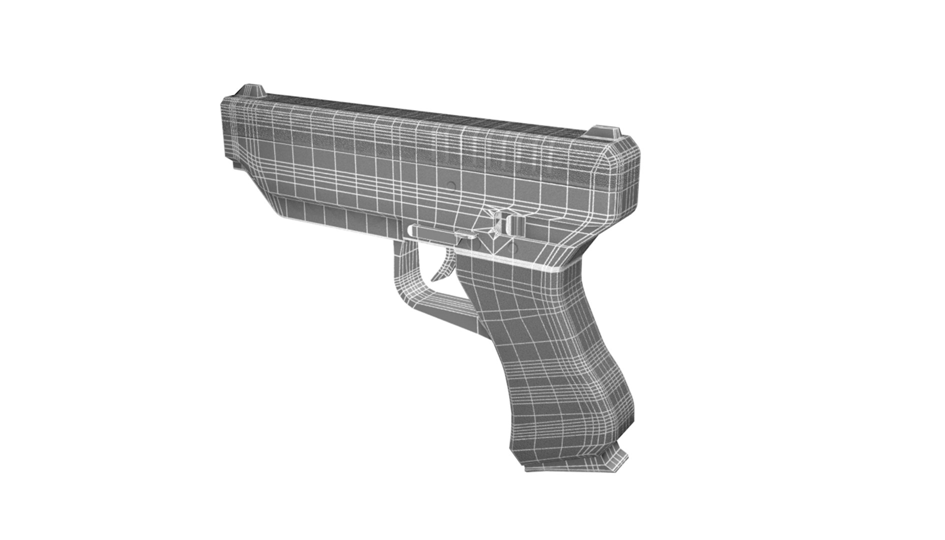 3D Pistol Design Model - TurboSquid 1210600