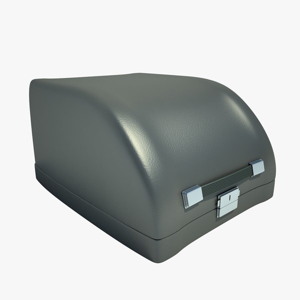 3d 3ds olympia typewriter case