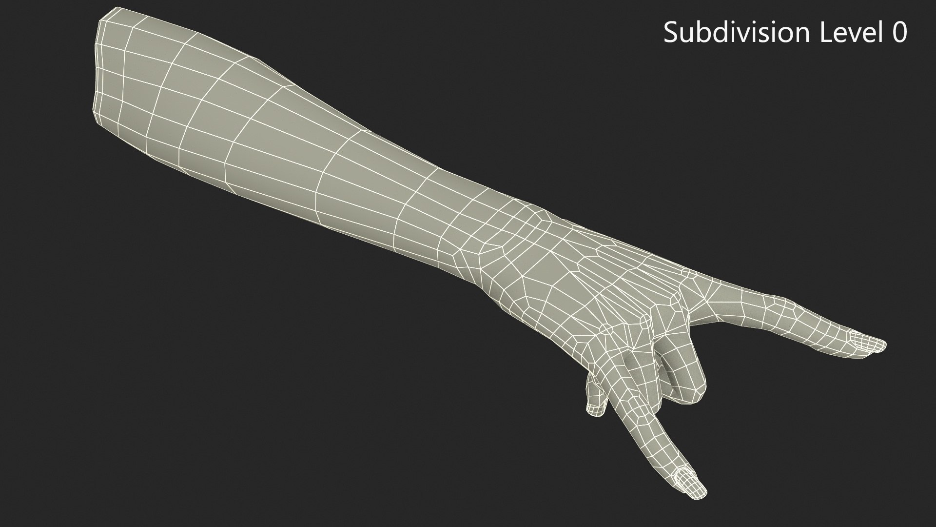 3D Female Hand Heavy Metal Pose Model - TurboSquid 2196974