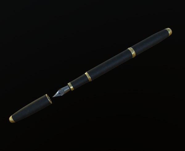 Fountain Pen 3D Models for Download | TurboSquid