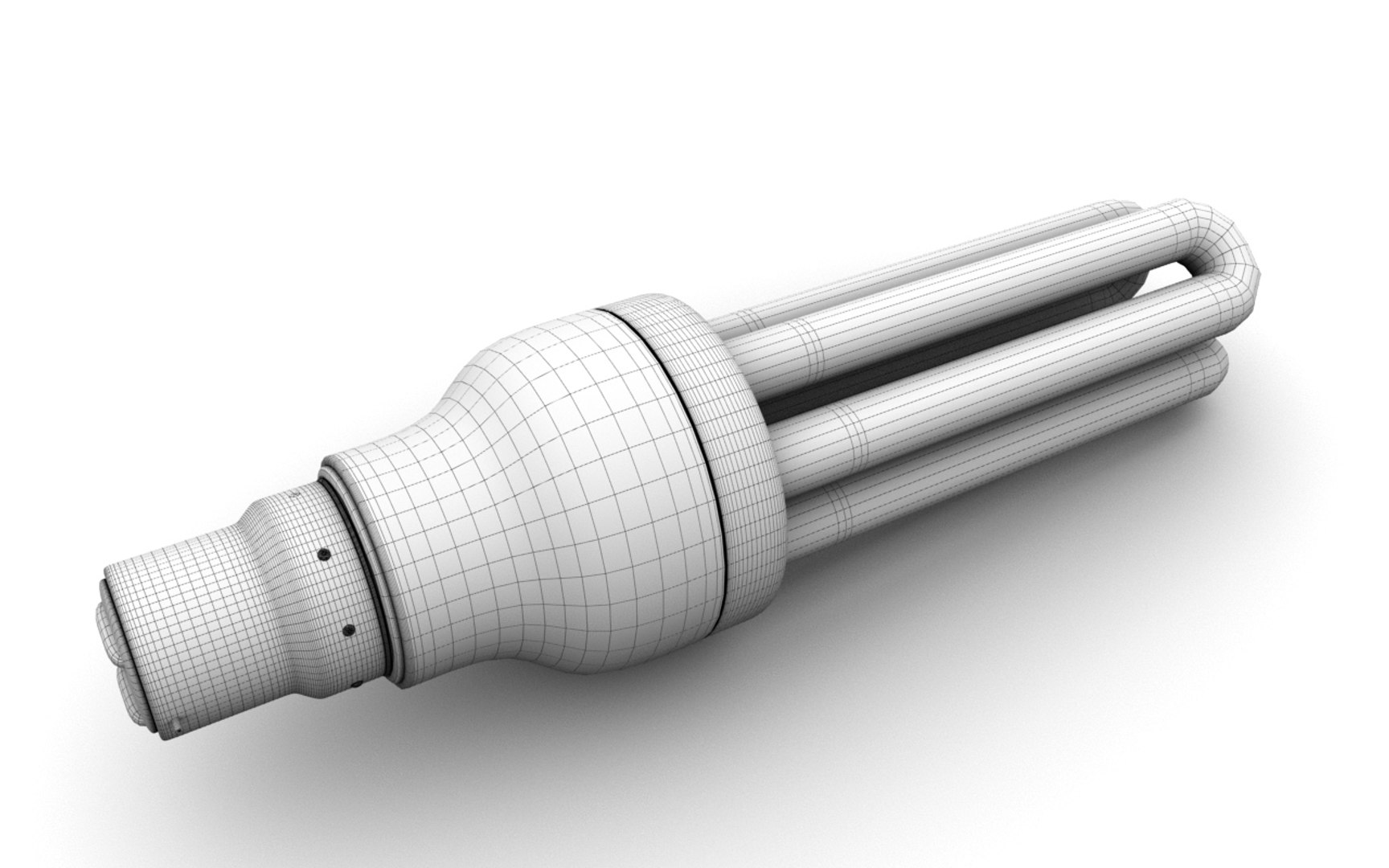 3D Cfl Lamp - TurboSquid 1470527