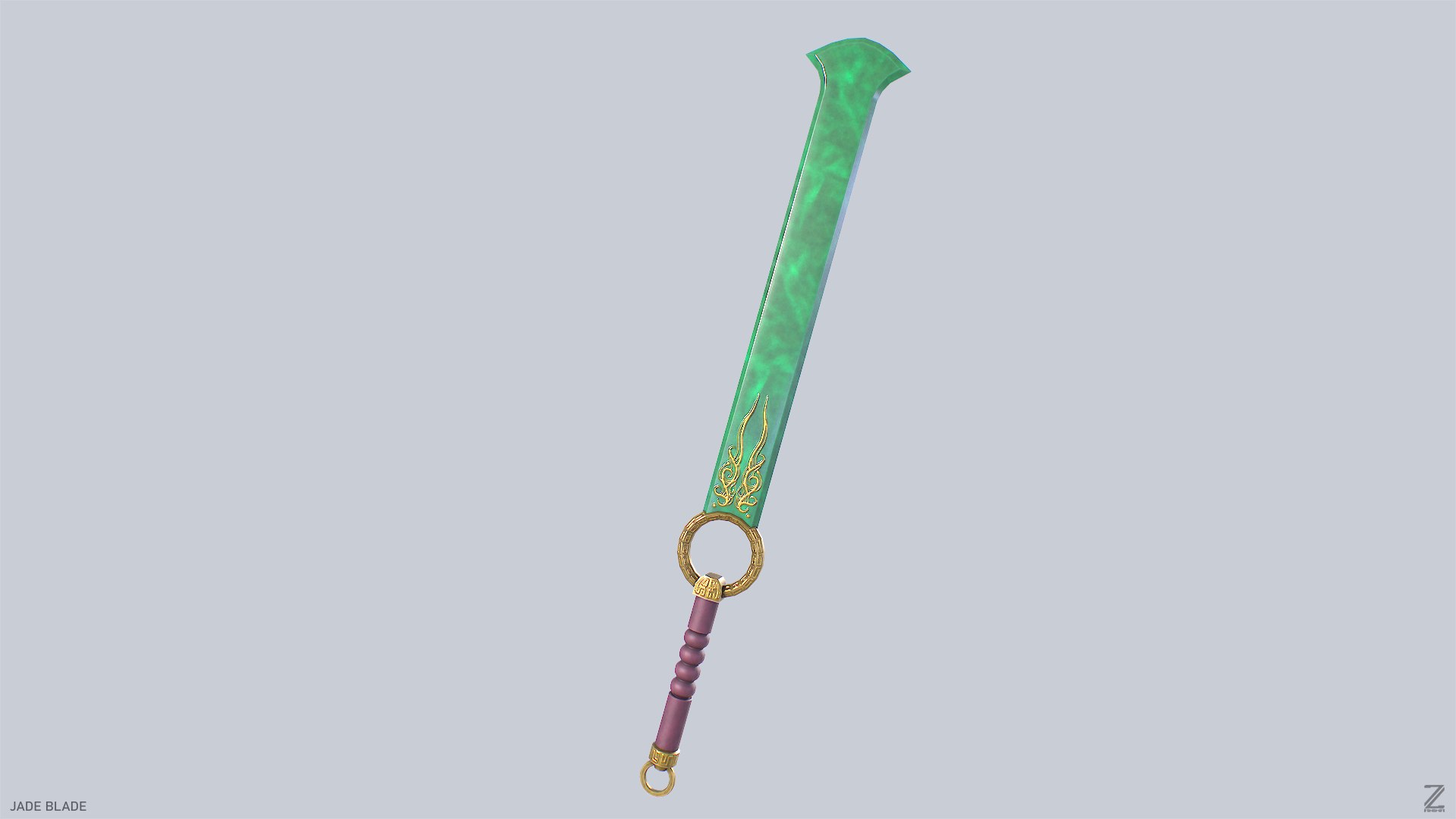 3D Jade Blade - TurboSquid 2220407