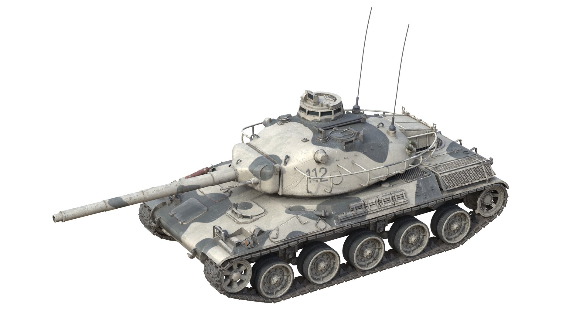 AMX 30 Main Battle Tank Model - TurboSquid 2317538
